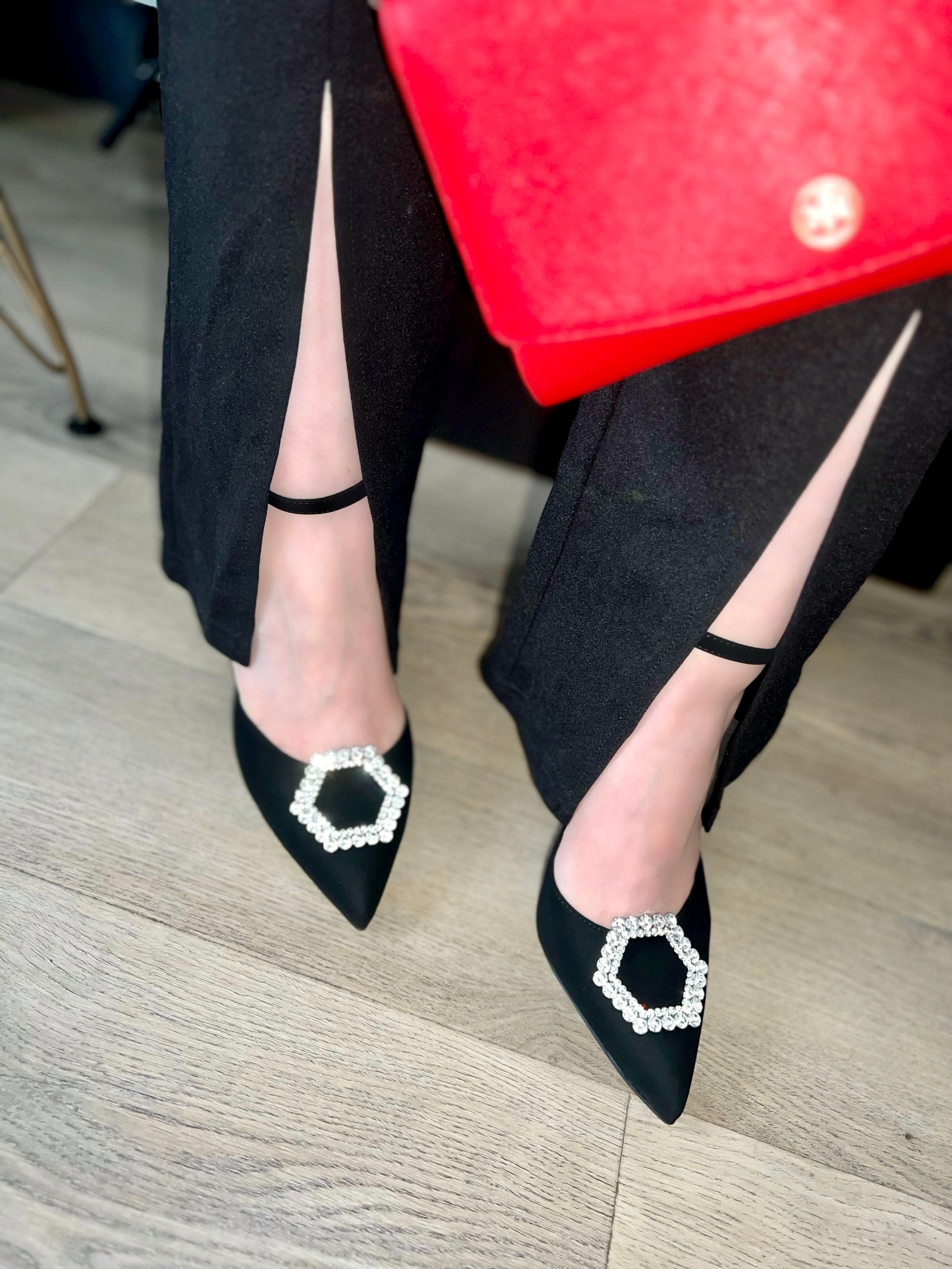 Elsa Heels - Black – Sarahi Shoes